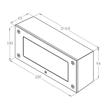 Hunza Brick Light - Light Ideas International Ltd