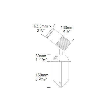 Hunza High Power Spike Spot RGBW - Light Ideas International Ltd