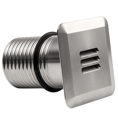 LuxR Modux Four Large Recessed Square Louvre - Light Ideas ...